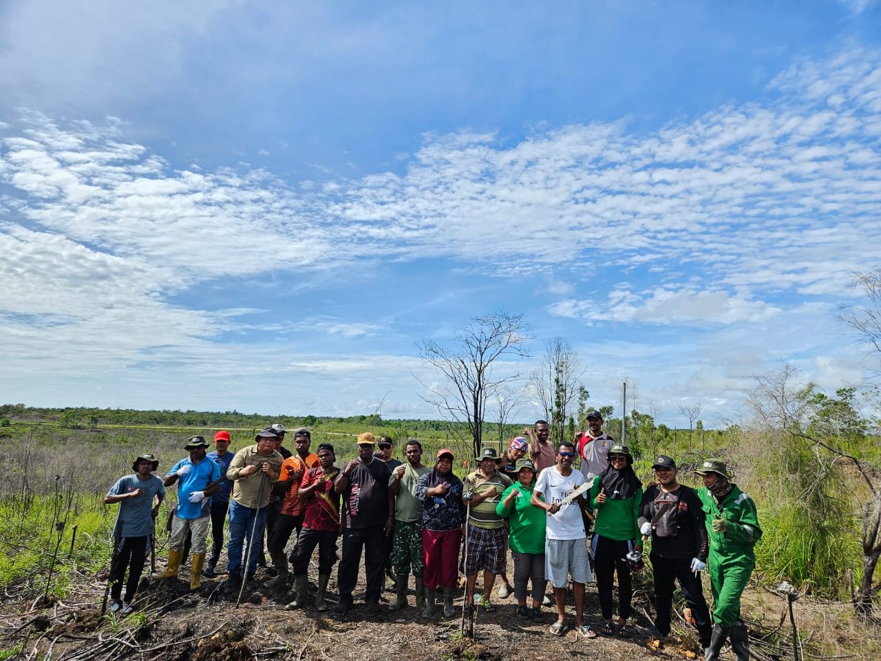 Dinas Perkebunan Fakfak dan Masyarakat Adat Mitimber Rehabilitasi Lahan ...